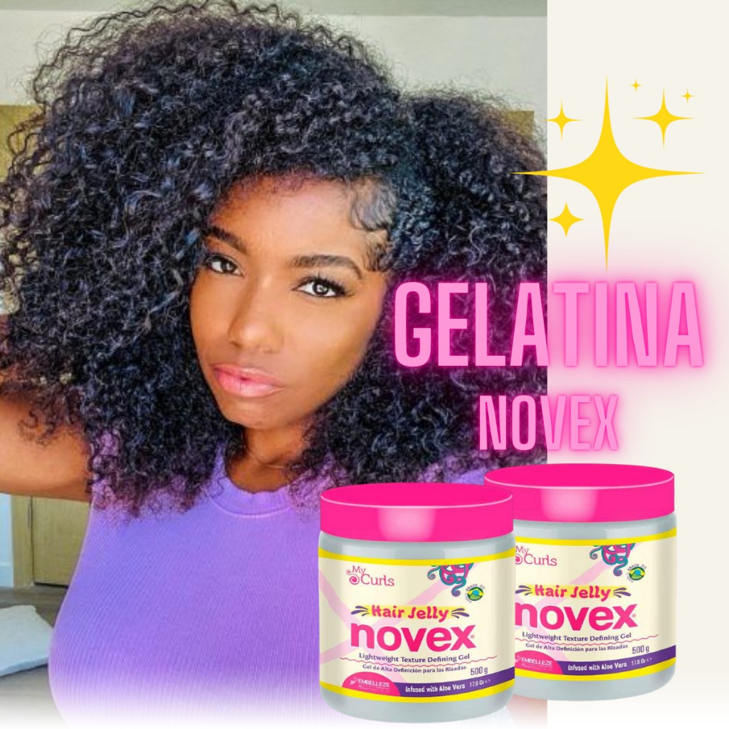 Gel Novex Meus Cachos Gelatina Segura Tudo 500G | Shopee Brasil