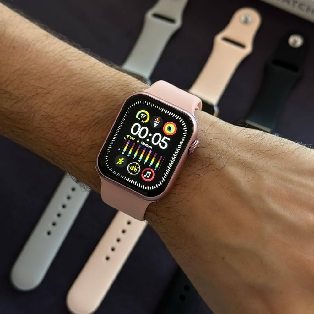 Smartwatch GS9 Mini 41mm - Relógio Inteligente com GPS, NFC, Chamadas ...
