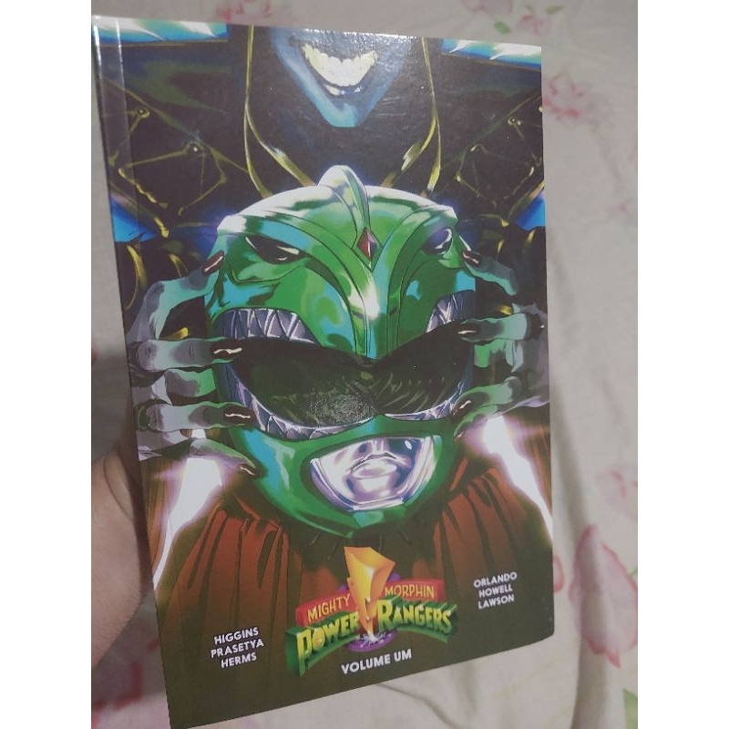 Mighty Morphin Power Rangers Vol 1 Capa Variante | Shopee Brasil