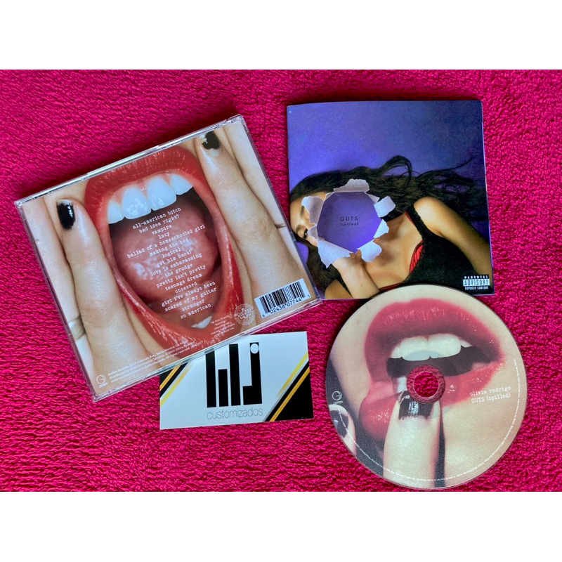 OLIVIA RODRIGO / GUTS (spilled) / FAN MADE | Shopee Brasil