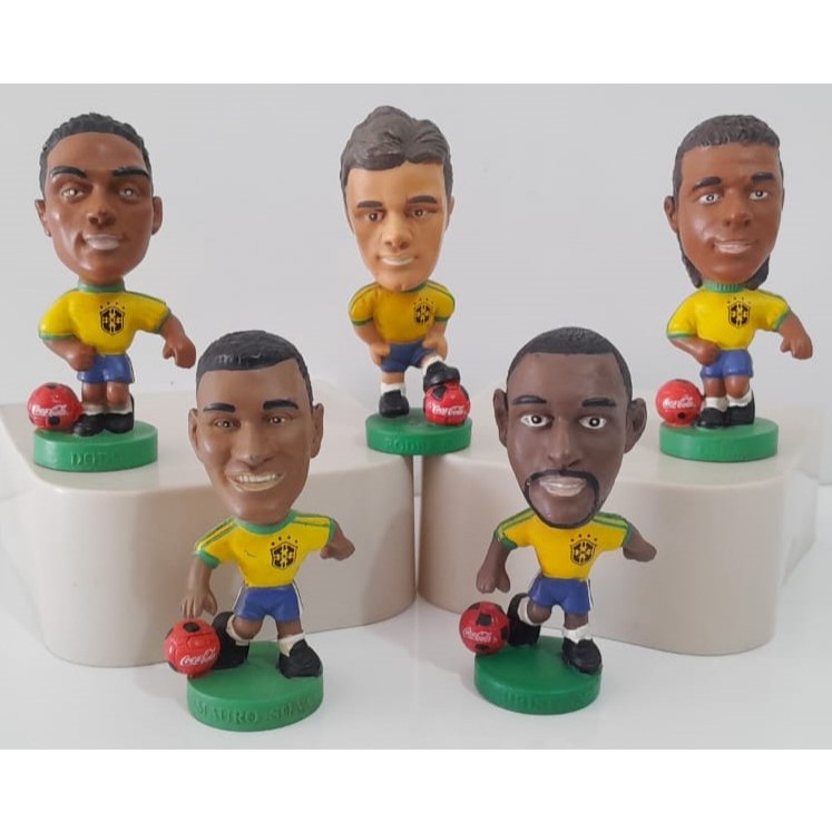 Bonecos em Miniatura dos Jogadores da Copa do Mundo de 1998 - Coleção ...