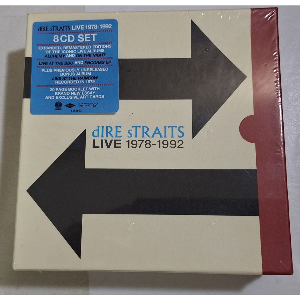 Dire Straits Live 1978 - 1992 Box 8 Cds | Shopee Brasil