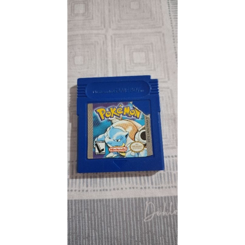 POKÉMON BLUE VERSION - GAME BOY | Shopee Brasil