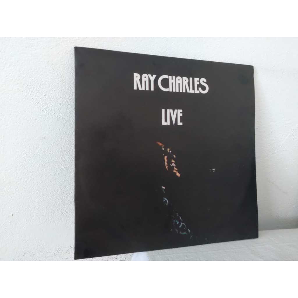 Lp Ray Charles - Live - Duplo - Capa Dupla - Excelente estado | Shopee ...