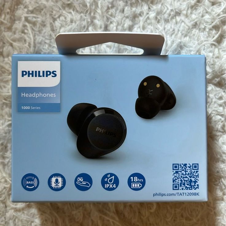FONE SEM FIO ORIGINAL PHILIPS - HEADPHONES 1000 SERIES TAT1209 12 MESES ...