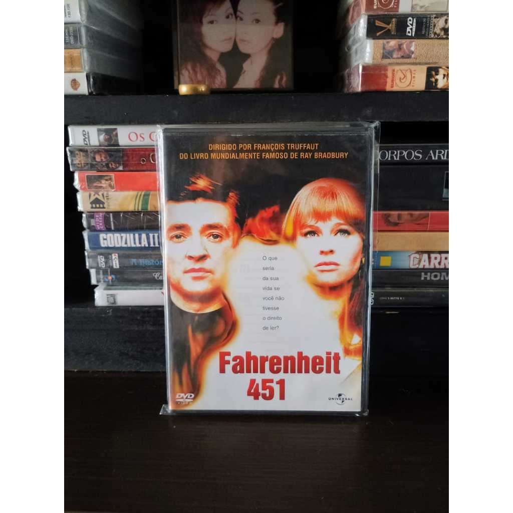 DVD FAHRENHEIT 451 - 1966 - (DUBLADO) | Shopee Brasil