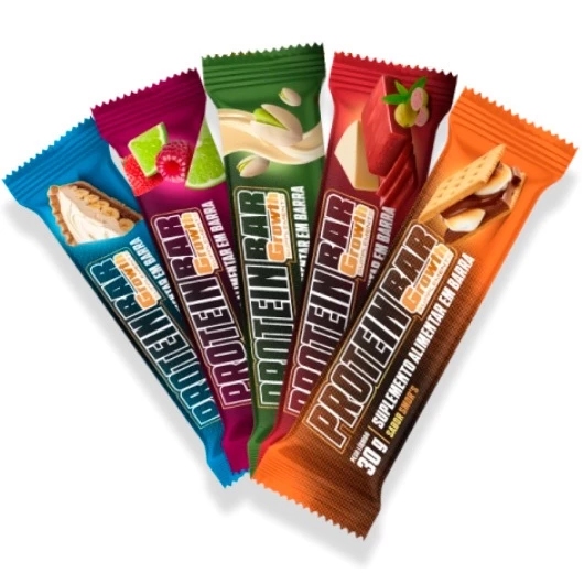 Barra de Proteina Bar Growth - 12un x 30g cada (360g) - Growth ...