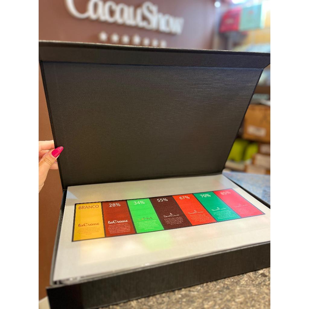 Caixa 7 chocolates Presente Intensidade Premium 350G Cacau Show ...