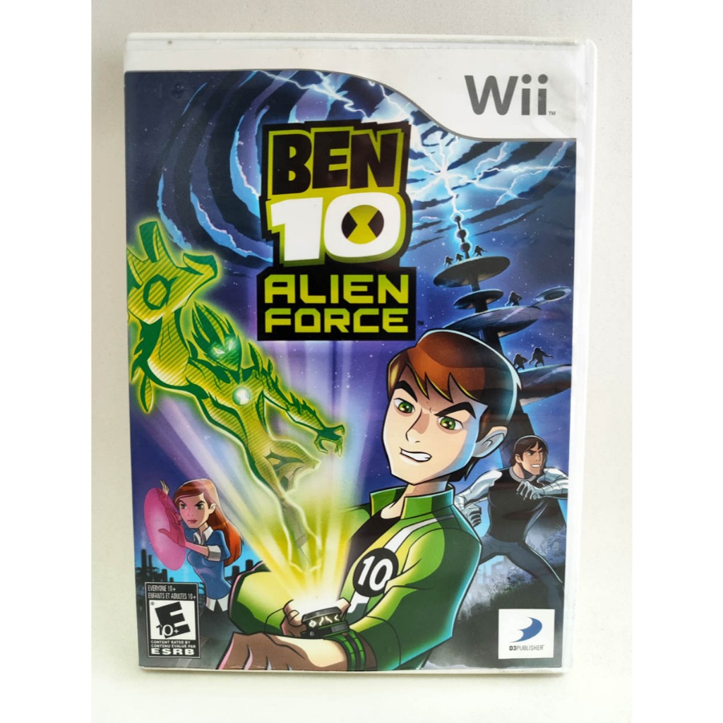 Ben 10: Alien Force Wii Mídia Física | Shopee Brasil