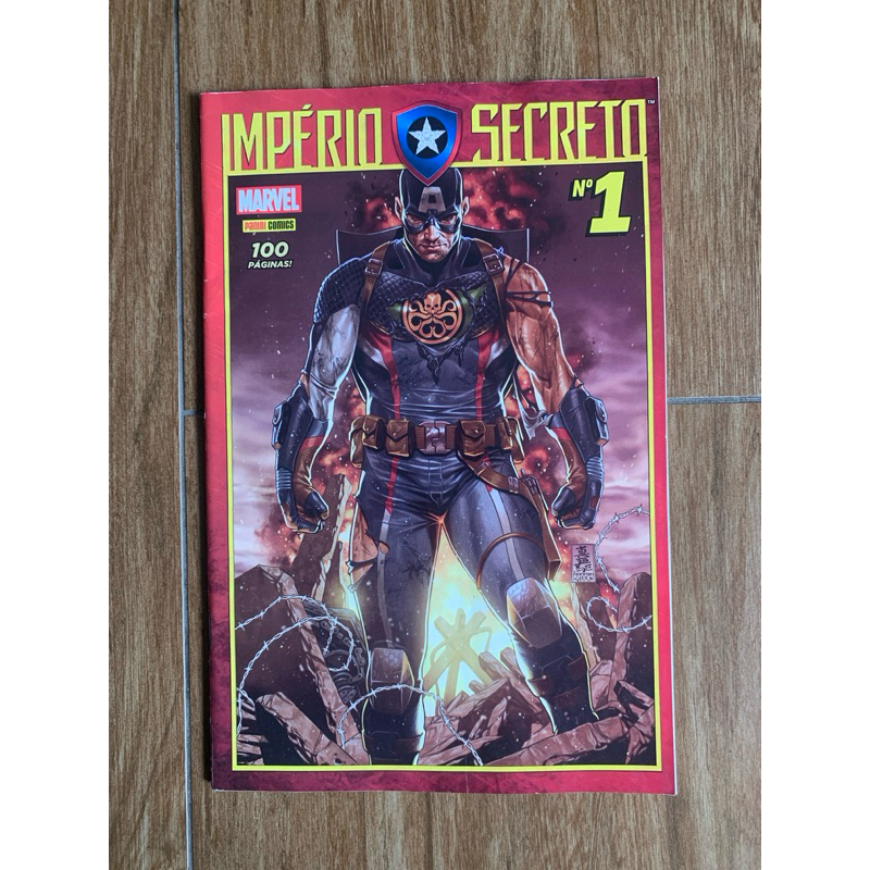Capitão América , Império Secreto Marvel | Shopee Brasil