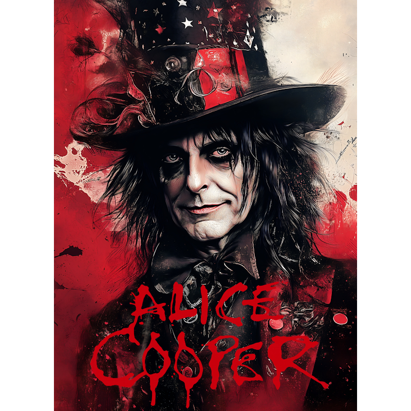 Poster: Alice Cooper | Shopee Brasil