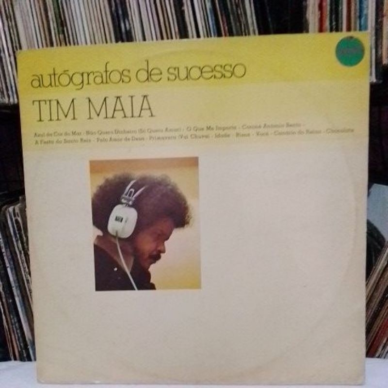 Vinil LP Tim Maia - Autógrafos de sucesso Tim maia | Shopee Brasil