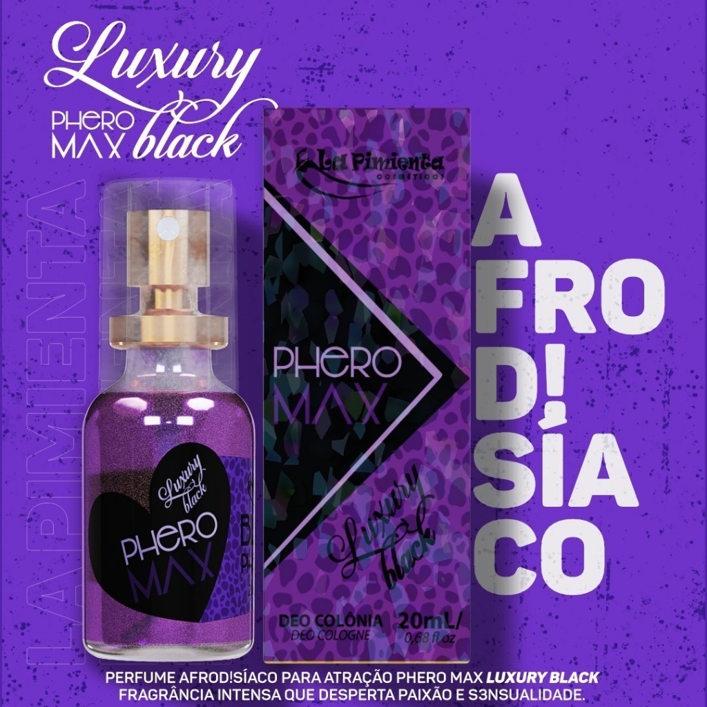 PHERO MAX: PERFUME UNISSEX PARA ATRAÇÃO E ENERGIA AFRODISÍACA - 15ML E ...