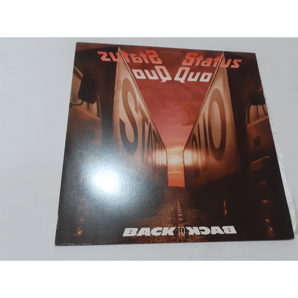 Lp Status Quo Back To Back 1983 Com Encarte Excelente | Shopee Brasil