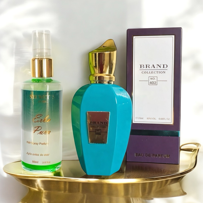 Perfume Feminino Brand Collection N 402 + Perfume para Cabelo - Eau de ...
