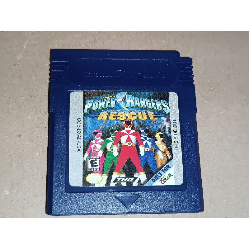 Power Rangers Rescue Game Boy | Shopee Brasil