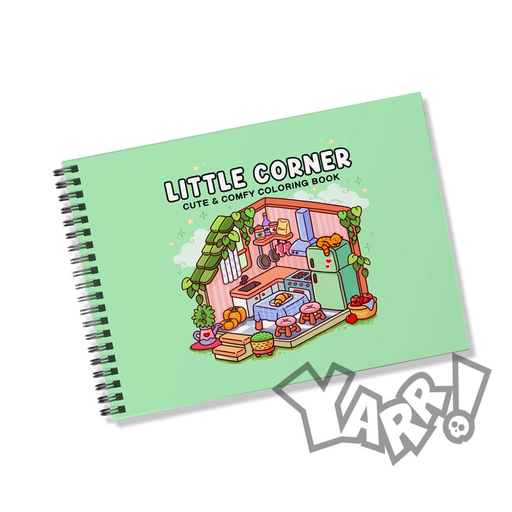 Little Corner Livro Revista Caderno Colorir A5 | Shopee Brasil