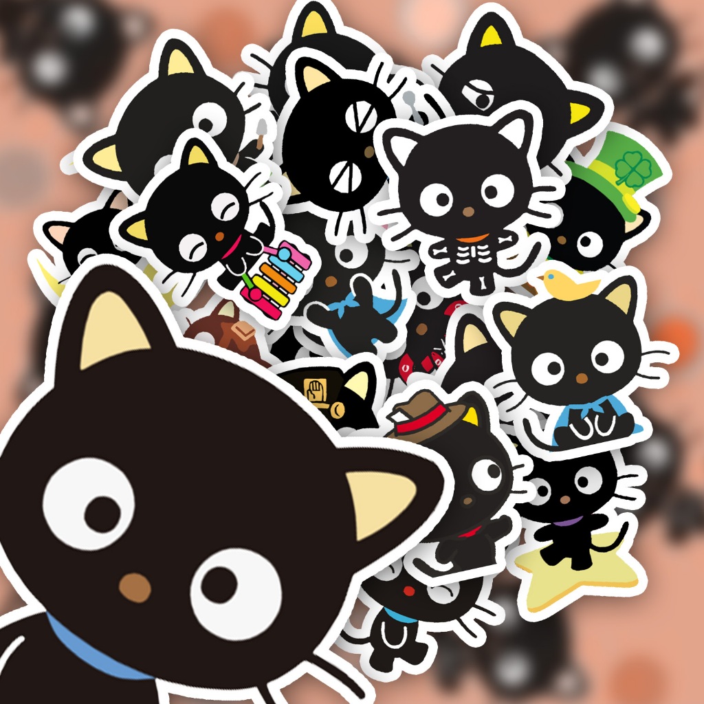 Mini Adesivos Chococat (Sanrio) 3 a 5cm - Pacote Figurinhas Stickers ...