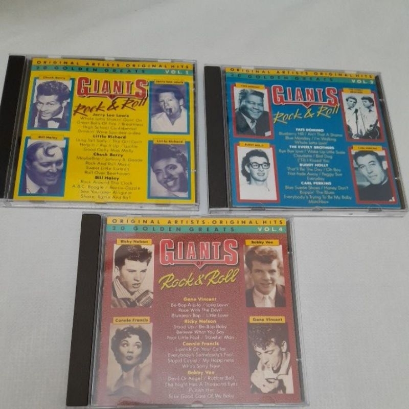 CD Giants Of Rock & Roll - Chuck Berry Bill Harley Jerry Lee Lewis ...