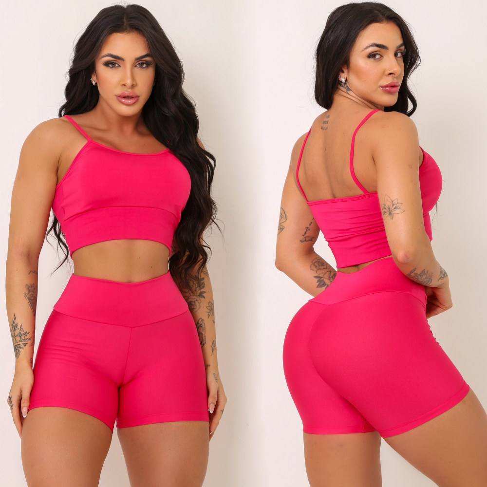 Conjunto Fitness Basic Two | Shopee Brasil
