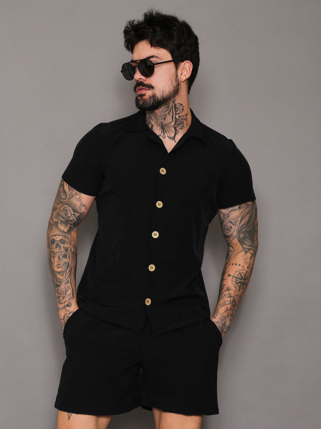 Conjunto Masculino Tac Tel | Shopee Brasil