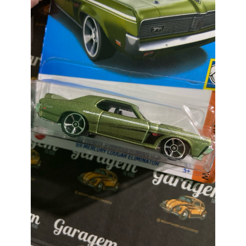 Carro Hot Wheels '69 MERCURY COUGAR ELIMINATOR HTD98 Verde MUSCLE MANIA ...