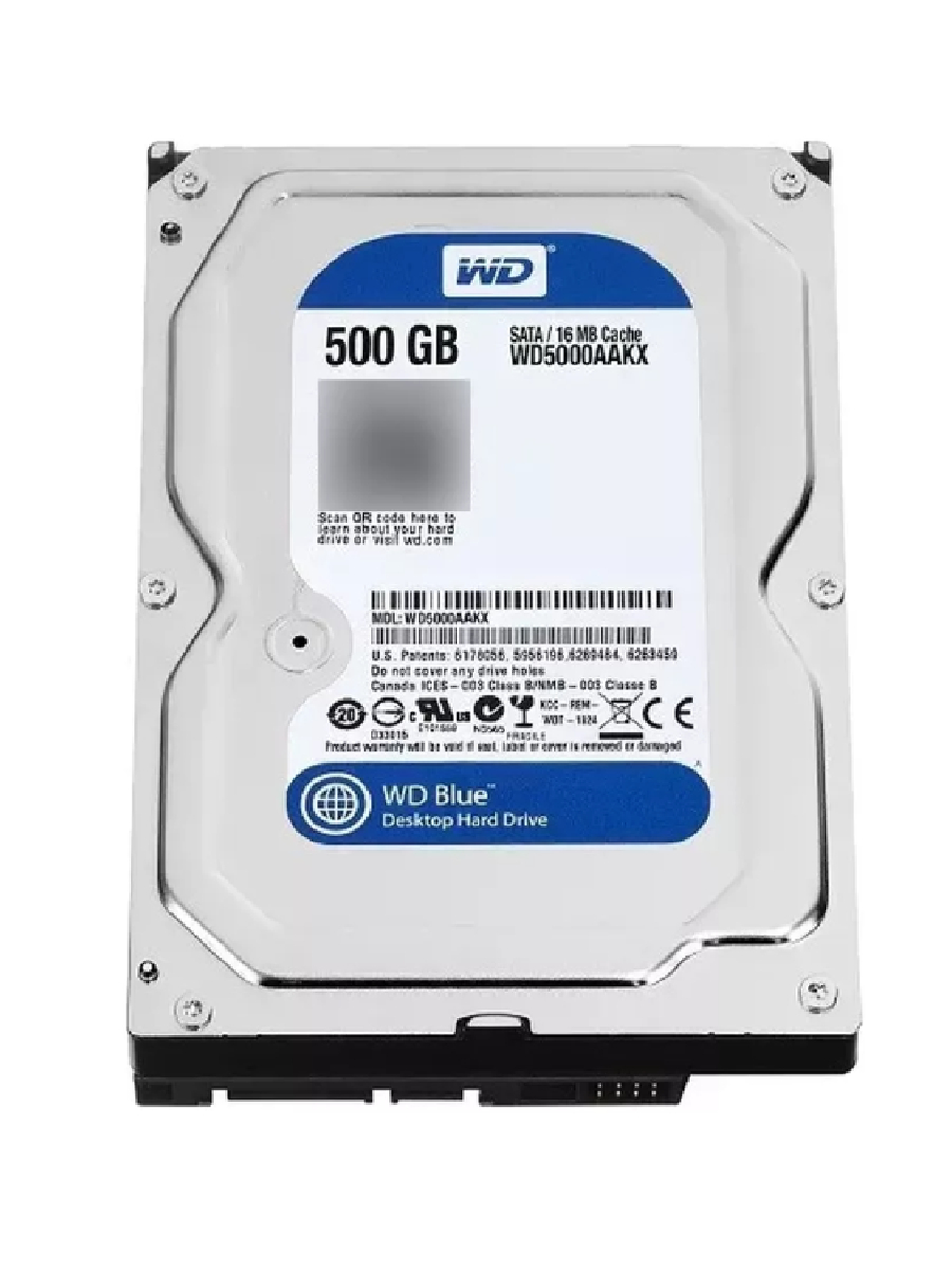 Western Digital Wd Blue Disco rígido interno 500gb Blue Wd5000aakx Sata ...