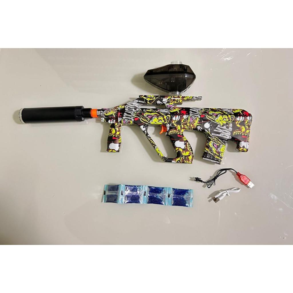 M13 SUBMACHINE GUN 7 -8MM WATER BOMB HIGH SPEED ELECTRIC CRYSTAL PELLET ...