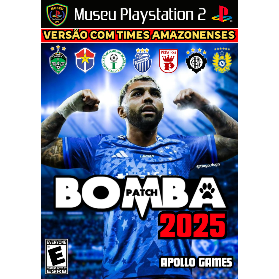 Bomba Patch 2025 (Novembro/2024) Apollo Games - Playstation 2 | Shopee Brasil