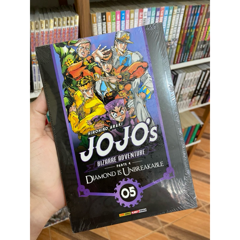 Jojo’s Bizarre Adventure Parte 4 Diamond is Unbreakable vol 5 | Shopee Brasil