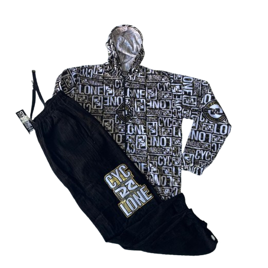 Kit Cyclone Jaqueta e Calça de Veludo Black cyclone | Shopee Brasil