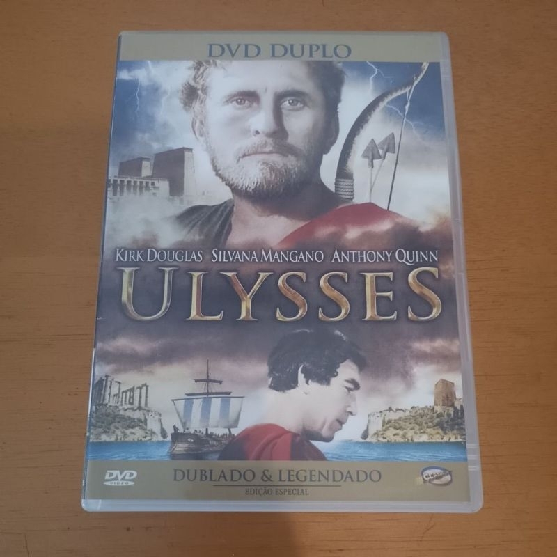 DVD Ulysses - Kirk Douglas - Anthony Quinn - Odisseia - Homero - Duplo ...