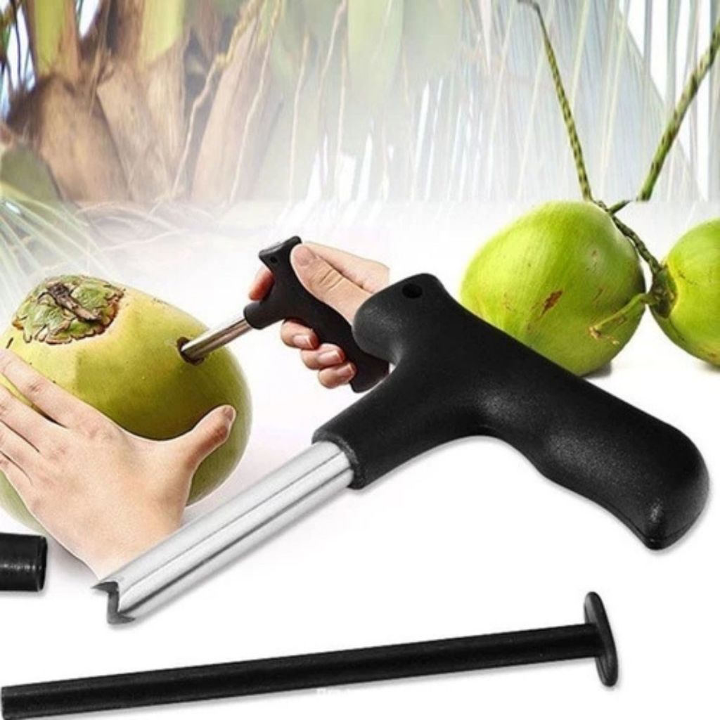Furador Abridor Perfurador de Coco Prático e Profissional | Shopee Brasil