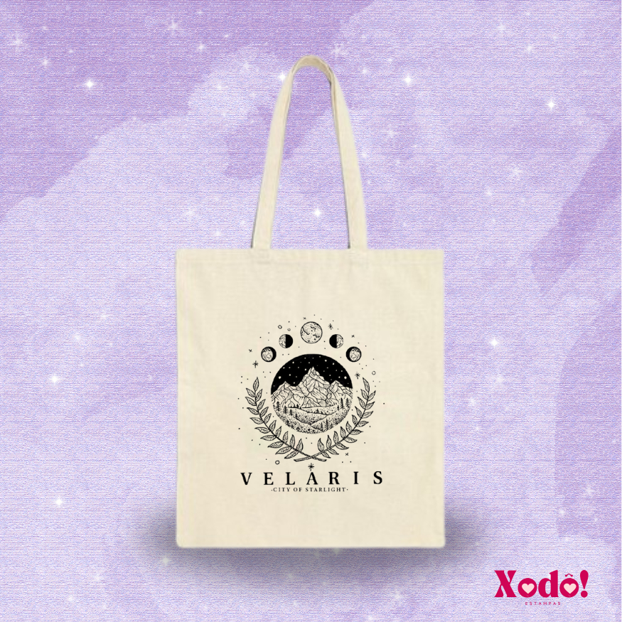Bolsa Tote Ecobag Acotar Velaris City of Starligth | Shopee Brasil