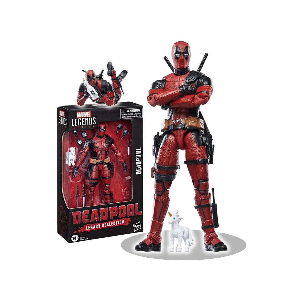 Boneco Deadpool Legacy Marvel Legends - Lançamento | Shopee Brasil