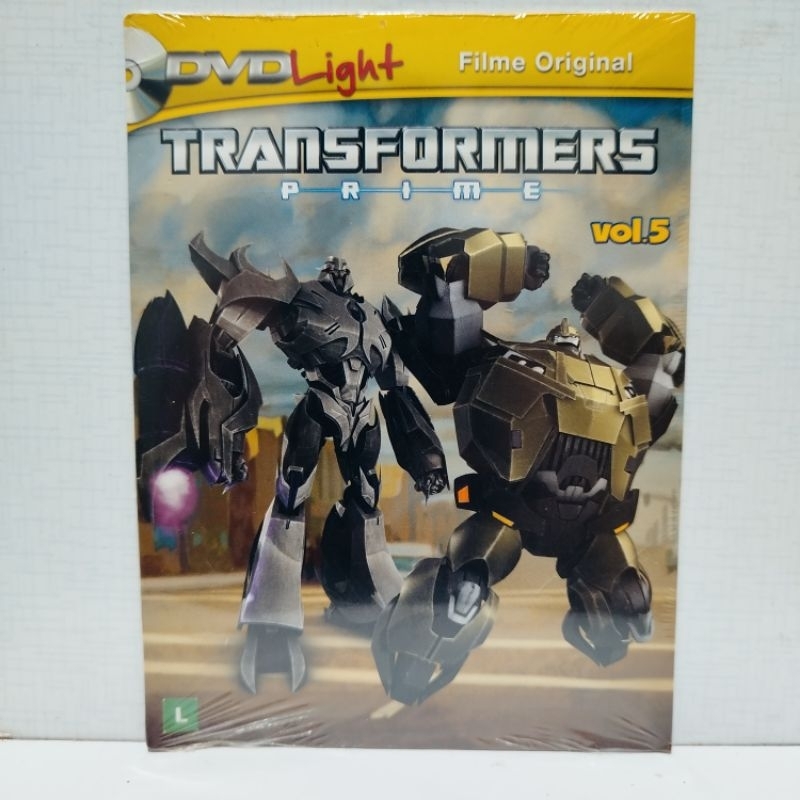DVD LIGHT - TRANSFORMERS PRIME VOL.5 - LACRADO | Shopee Brasil