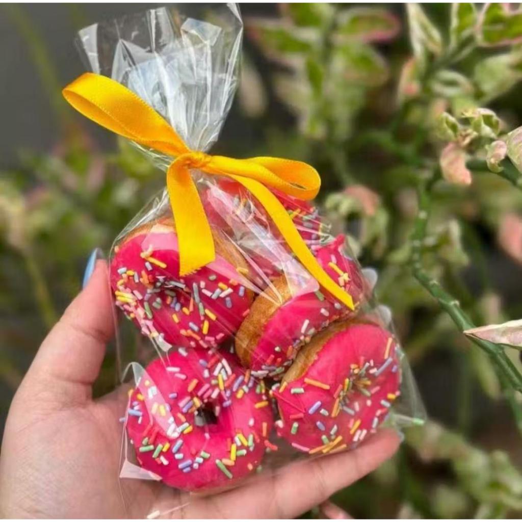 Embalagem Para Donuts Saquinho Transparente Doces 15x20 100 und ...