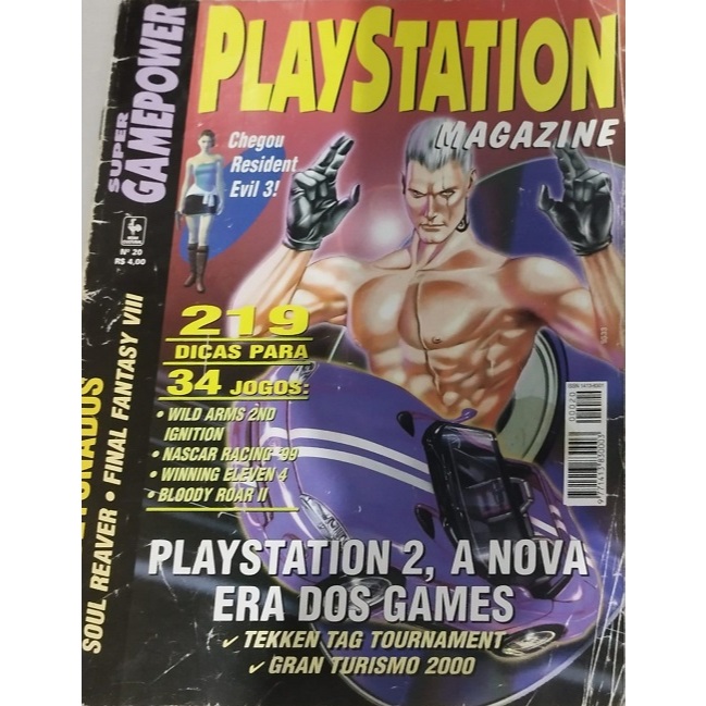 Revista Super Game Power - Playstation Magazine Nº 20 | Shopee Brasil