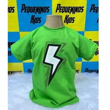 Camiseta Infantil Void Raio ,Turma Emily Vick | Shopee Brasil