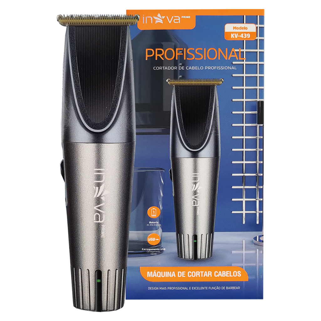 Aparador de Pelos Elétrico Cortador Barbeador Original Inova | Shopee Brasil