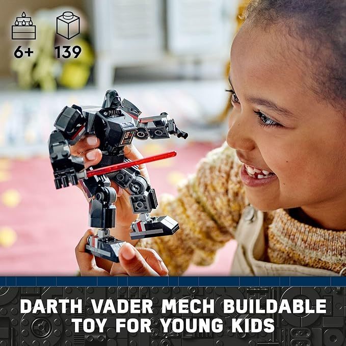 LEGO Set Star Wars TM 75368 Darth Vader Mech 139 peças | Shopee Brasil