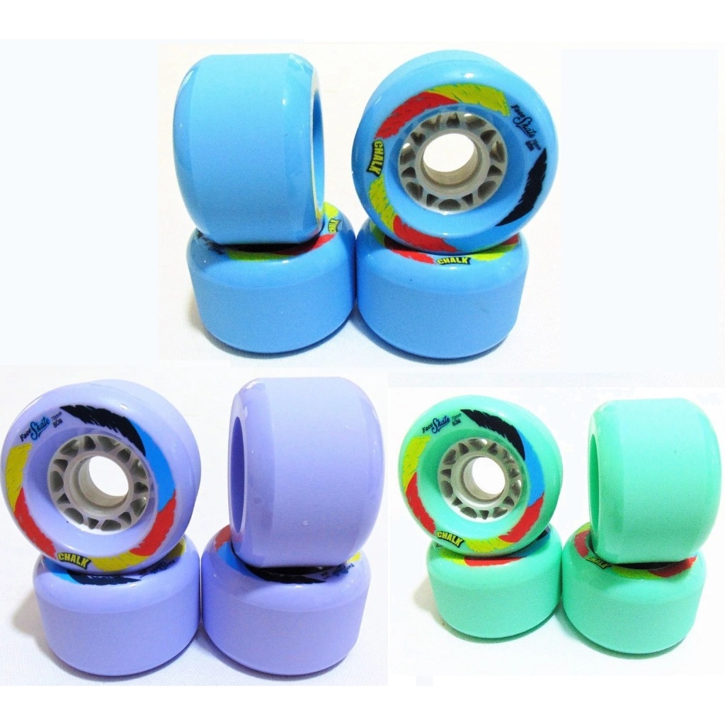 Rodas Face Skate Chalk 70mm Longboard Skate 4 Roda 80a 83a 86a Melhor ...