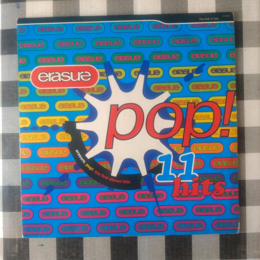 Lp Erasure - Pop 11 Hits ( The First Eleven Hits ) | Shopee Brasil