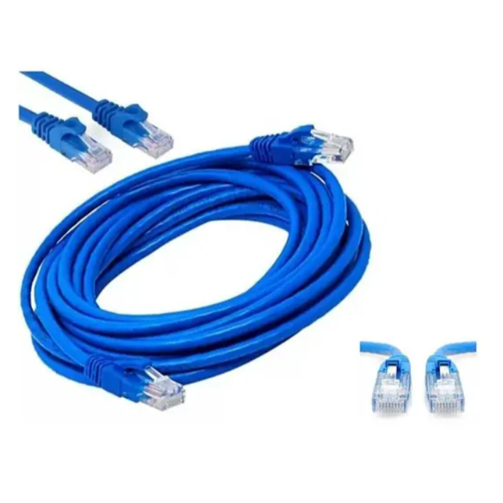 Cabo de Rede RJ45 It Blue Azul Internet LE-303 3m/5m | Shopee Brasil