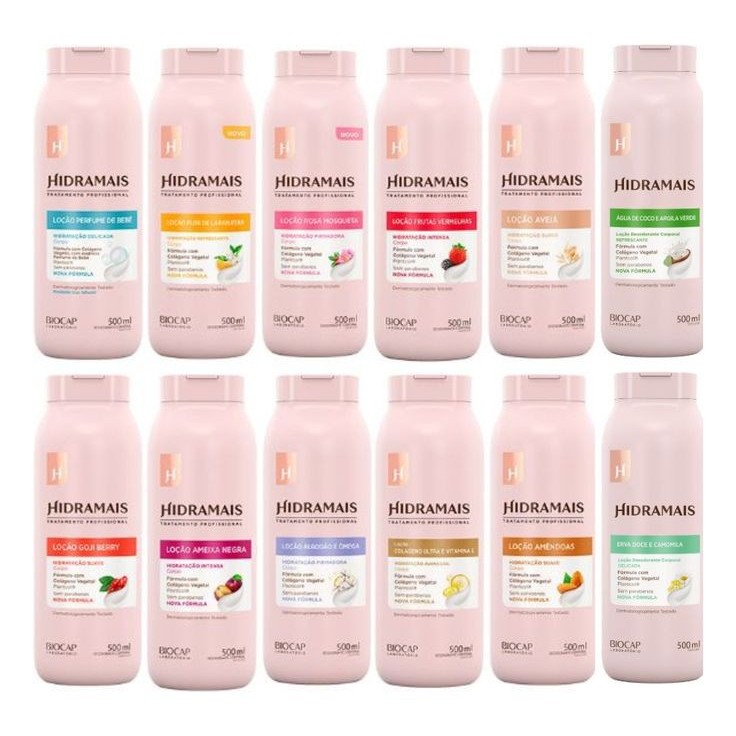 Hidratante Corporal Hidramais 500ml - Cuidado Intenso Para a Pele | Shopee Brasil