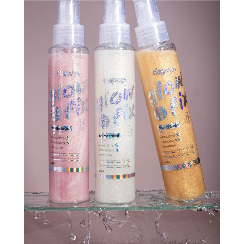 Bruma Fixadora Glow & Fix - Dapop | Shopee Brasil