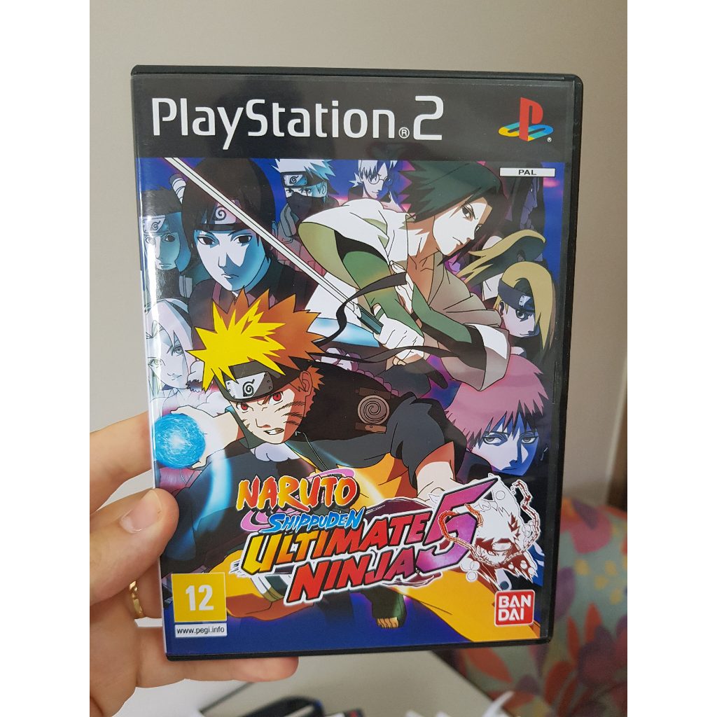 PS2 - Naruto Shippuden Ultimate Ninja 5 - RODA EM PS2 SLIM TRAVADO | Shopee Brasil