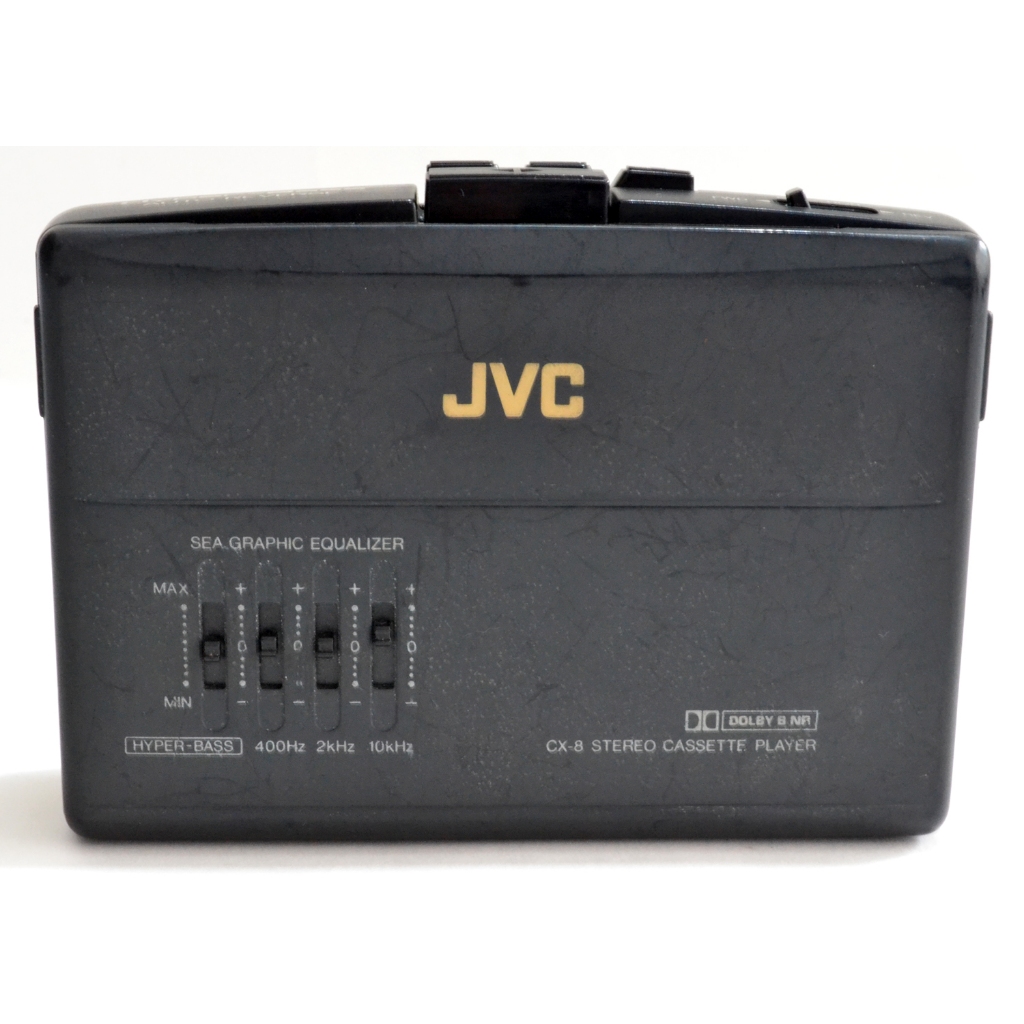Walkman Fita Cassete Player JVC CX-8 Dolby Auto Reverse | Shopee Brasil
