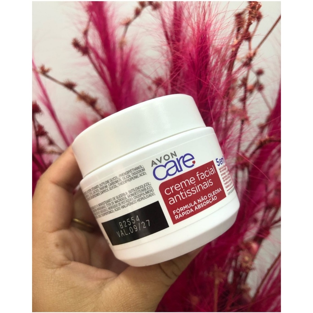 Creme hidratante Avon care 5 em 1 Antissinais ou vitaminado 100gr ...