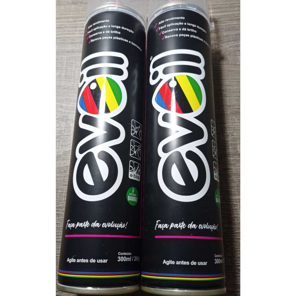 KIT COM 2 SILICONE AEROSOL EVOIL | Shopee Brasil